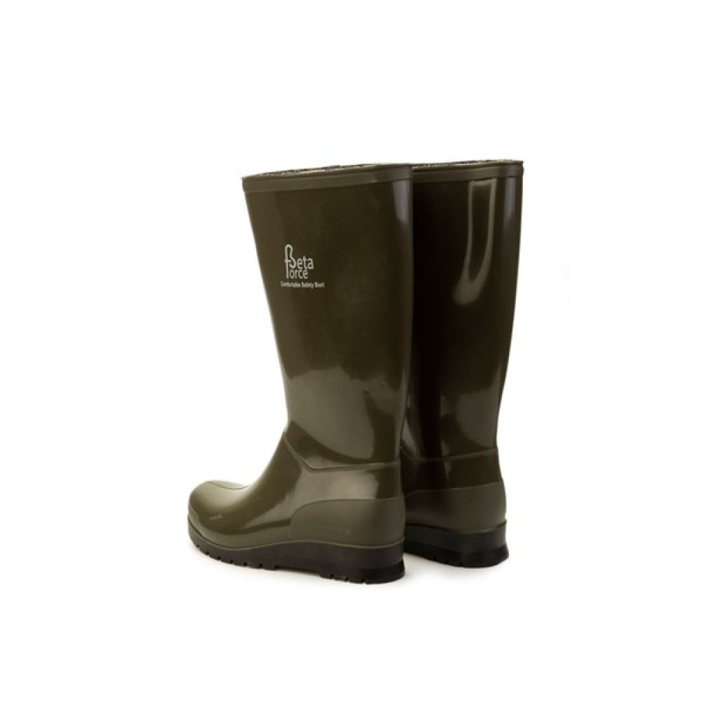 Beta Force Unisex Günlük Kullanım İş Çizmesi - Koyu Yeşil